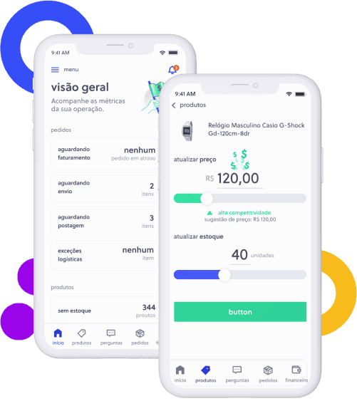 Aplicativo Olist Store: seu e-commerce na palma da mão | Olist